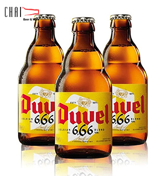 Bia nhập khẩu bia Duvel Bỉ 330ml 6,6% | Chai.vn